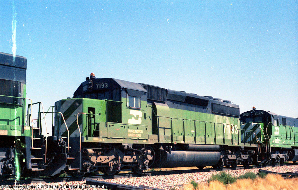 Burlington Northern SD40-2 7193